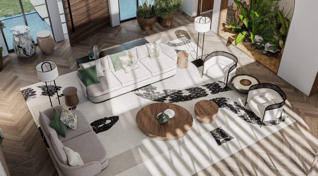 Luxurious Contemporary Interior Designs By Noha Khaled From Hany Saad