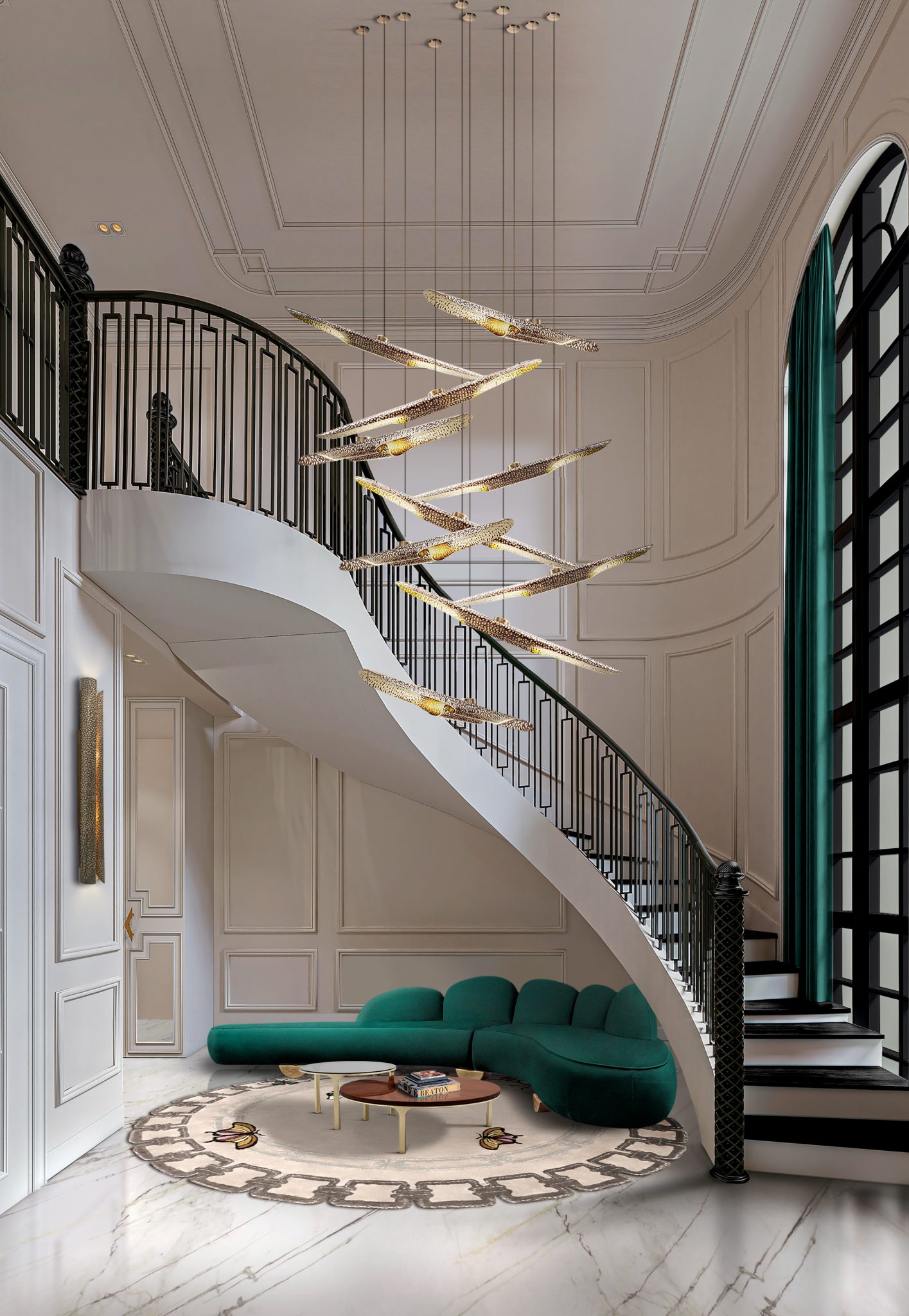 Create a Breathtaking Entryway Design With Modern Rugs