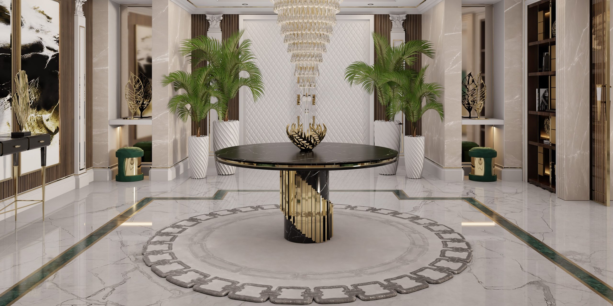 50 Luxury Entryways To Create a Striking Interior Decor