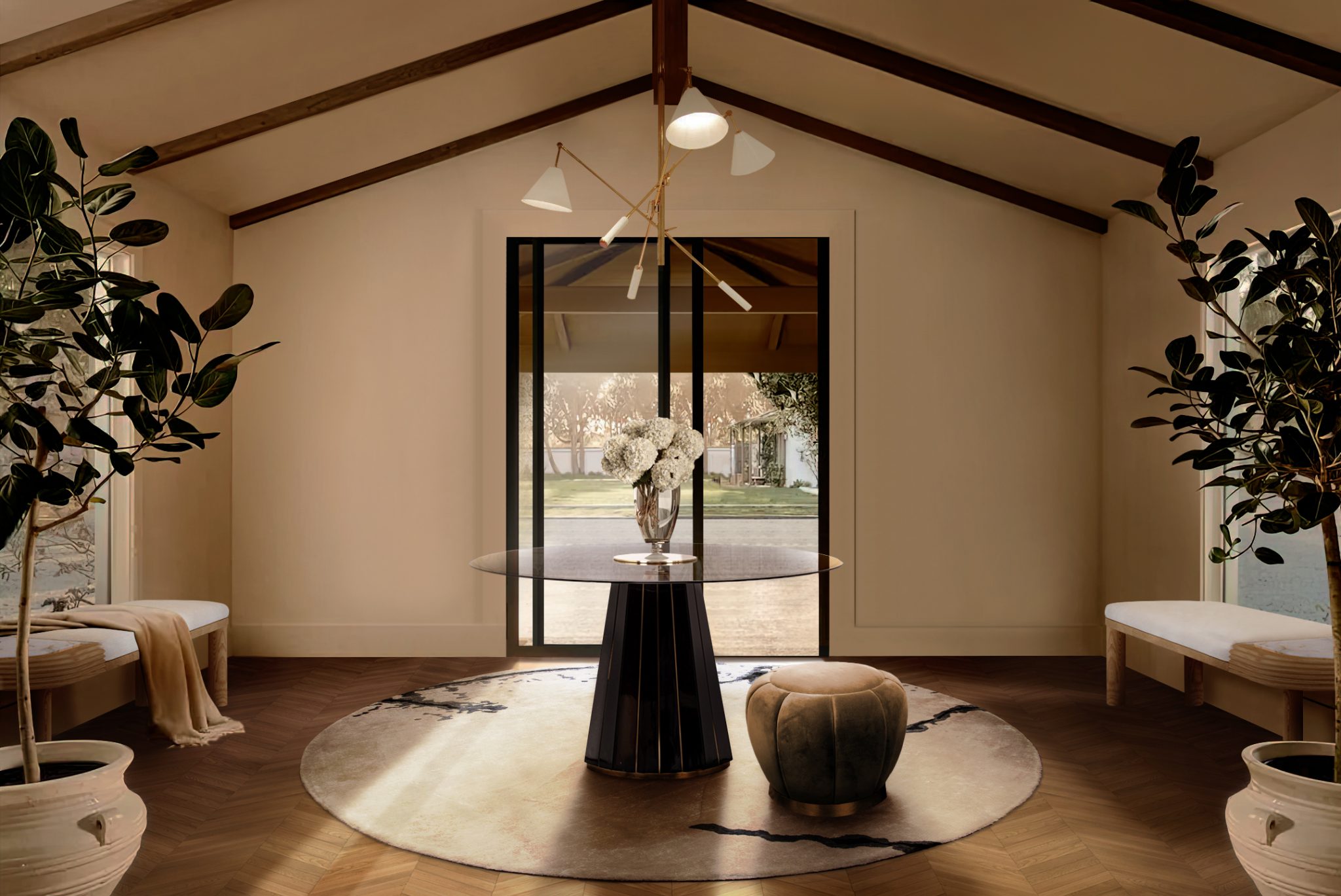 50 Luxury Entryways To Create a Striking Interior Decor