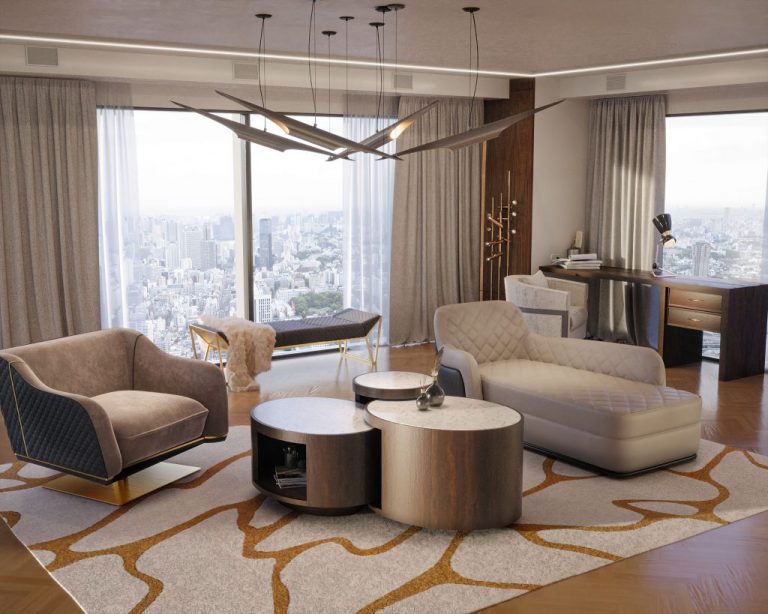 Interior Design Trends: Blending Extravagance and Neutral Tones