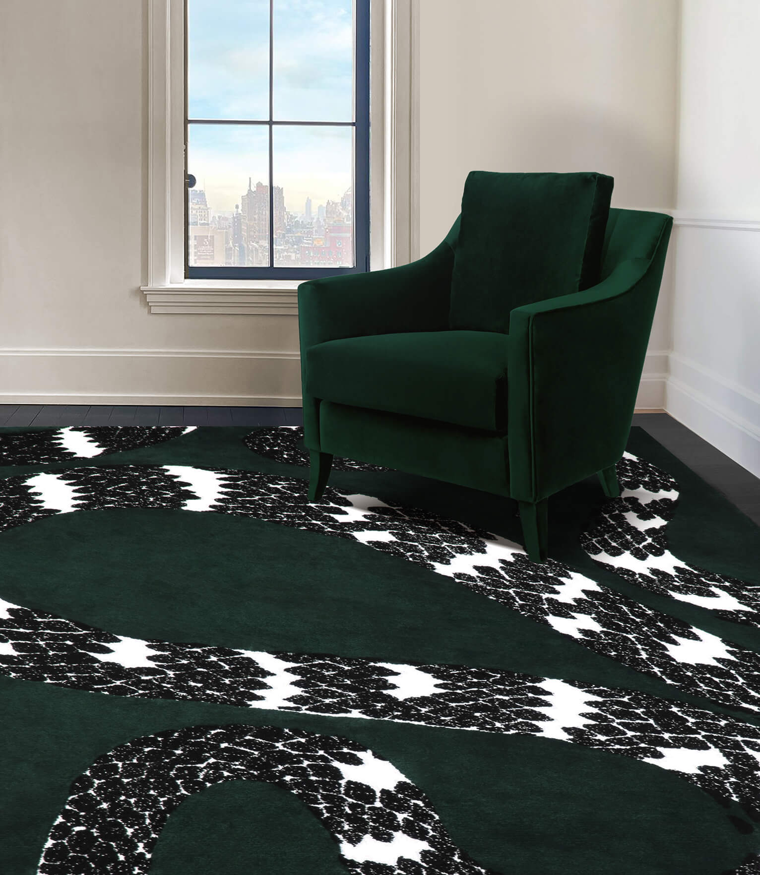 SNAKE RUG - Botanical Collection | Rug'Society