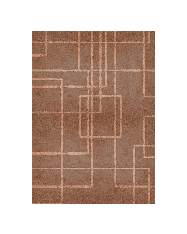 TERRACOTTA LIVING ROOM WITH INKAHOLIC URBAN RUG - ROOM BY ROOM - RUG ...