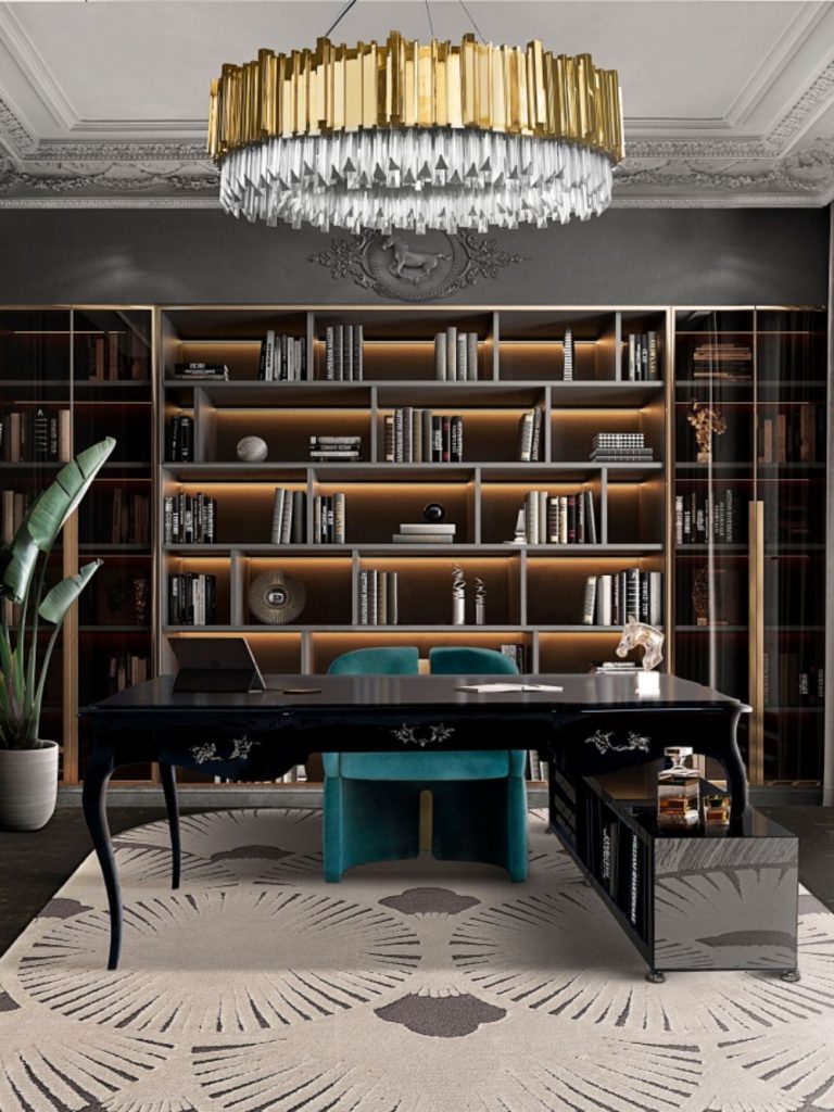 Office Room: Find the perfect getaway with these simple office rugs