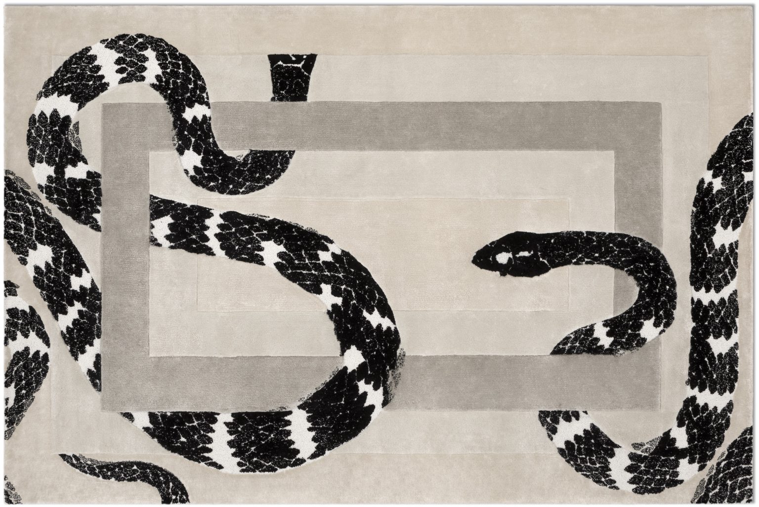 The Luxurious Charm of the Imperial Snake Rug